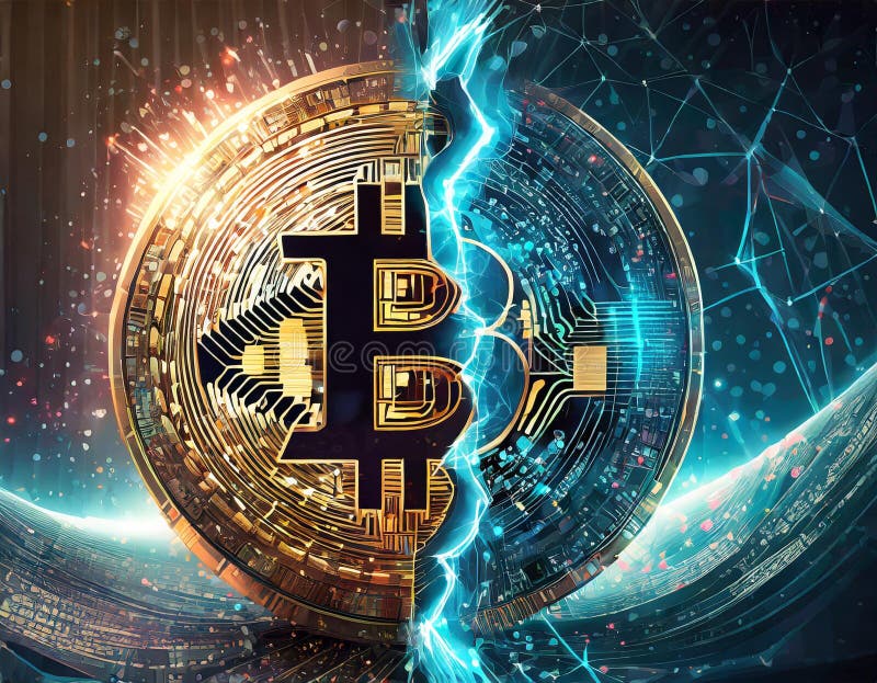 Halving Process Stock Illustrations – 91 Halving Process Stock ...