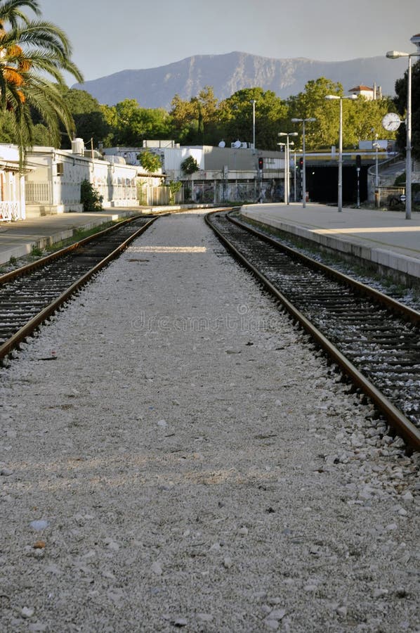 Split Train Station in Croatia Stock Image - Image of eurail, migrant ...