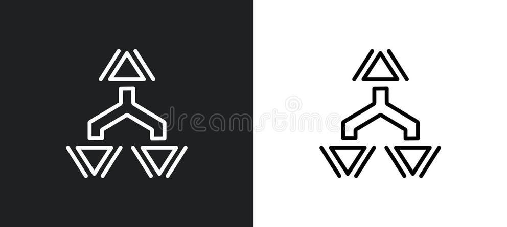 Split Triangle Stock Illustrations – 1,636 Split Triangle Stock ...