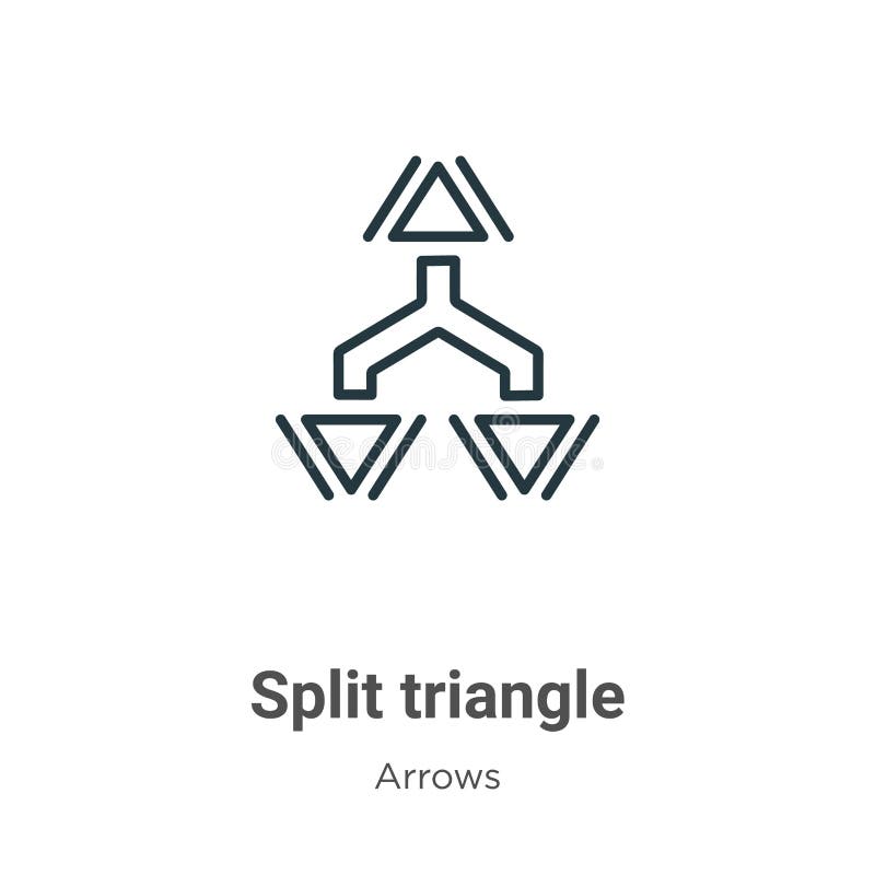 Split Triangle Stock Illustrations – 1,440 Split Triangle Stock ...