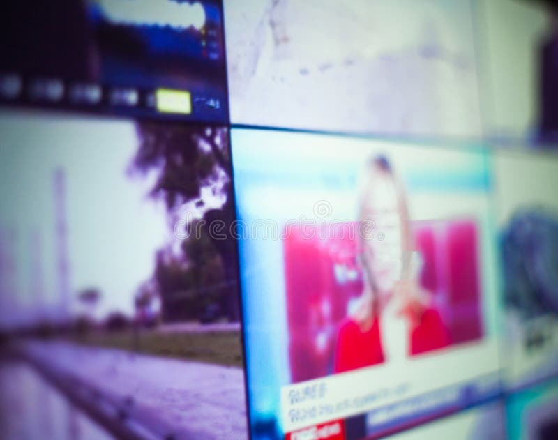 Split tv screen stock image. Image of focus, analog - 225827319