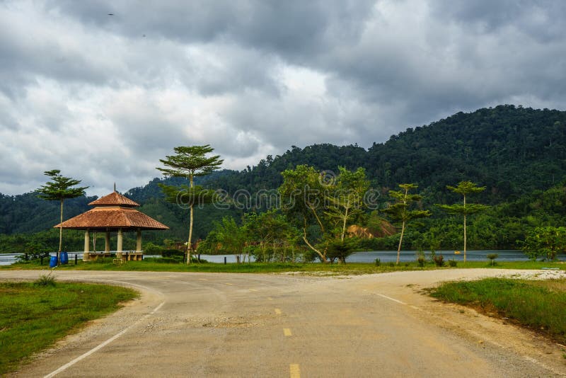 Split way stock image. Image of fresh, pavilion, soil - 61856221