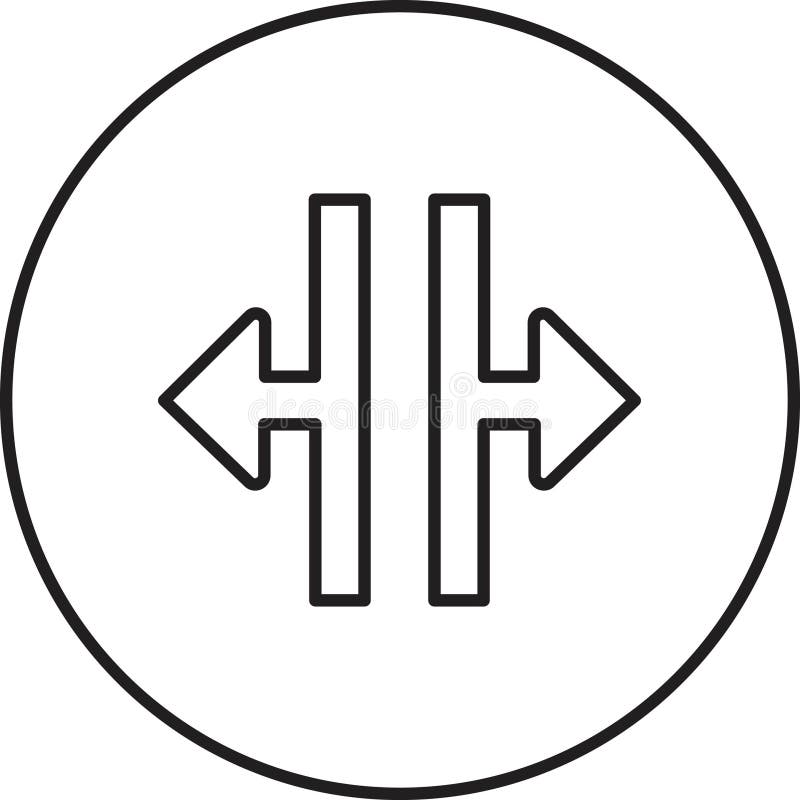 Split Which Can Easily Edit or Modify Stock Illustration - Illustration ...