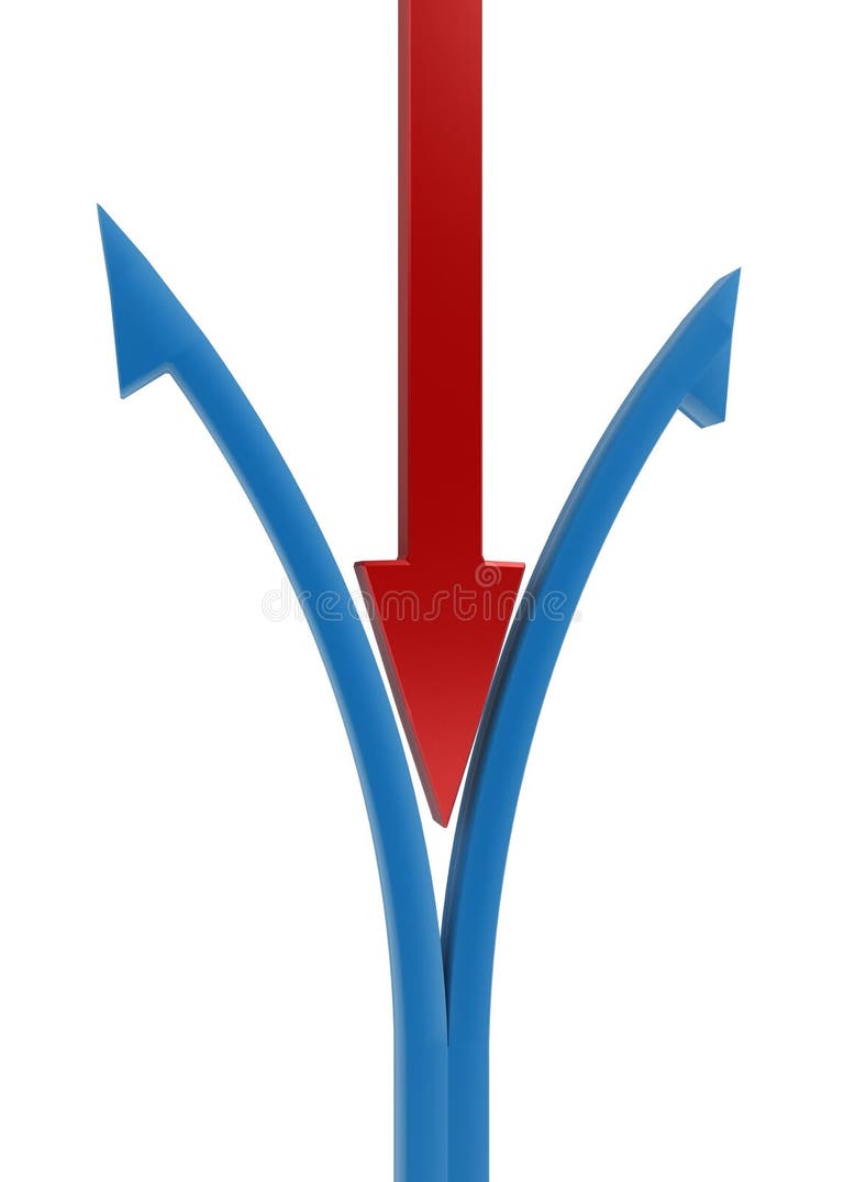 Arrow Splitting Stock Illustrations – 191 Arrow Splitting Stock ...
