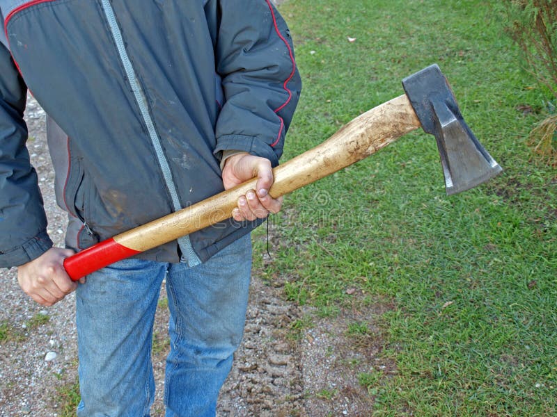 Splitting axe stock image. Image of metal, splitting - 16716263