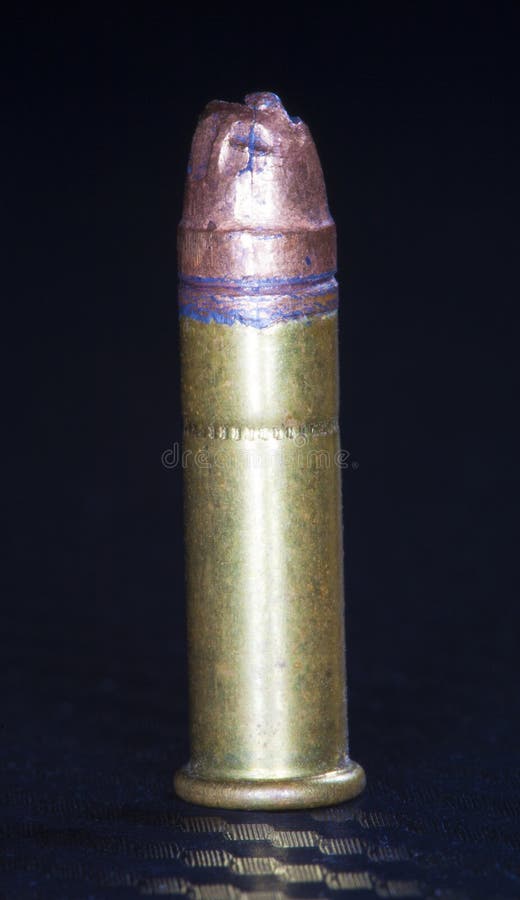 Splitting bullet stock image. Image of brass, orange - 88222071