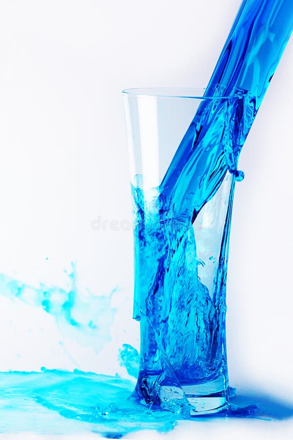 Splitting Water stock photo. Image of pouring, motion - 42691884