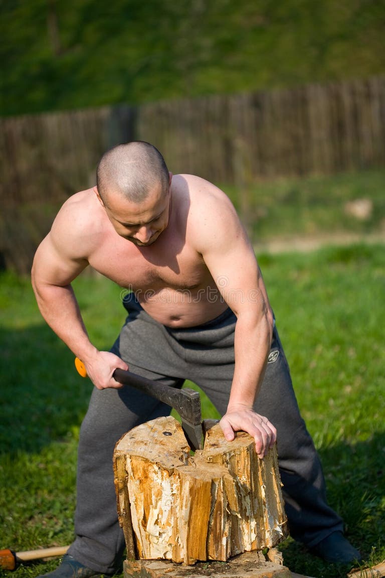 1,284 Man Muscle Wood Stock Photos - Free & Royalty-Free Stock Photos ...