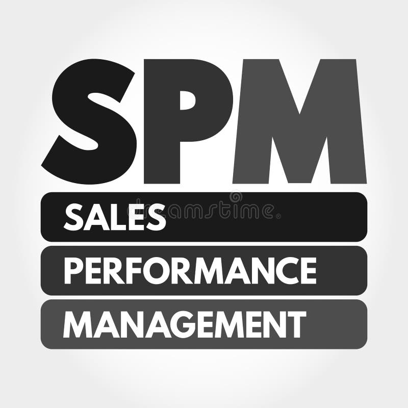 SPM - Sales Performance Management Acronym, Business Concept Background ... SPM - Sales Performance Management Acronym, Business Concept Background ...