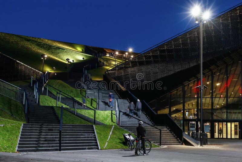 Spodek - a Multipurpose Arena Complex in Katowice, Poland Editorial ...