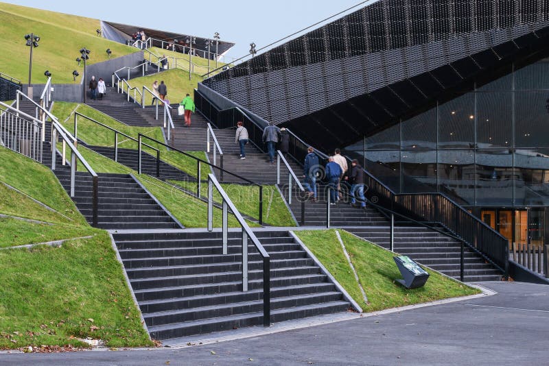 Spodek - a Multipurpose Arena Complex in Katowice, Poland Editorial ...
