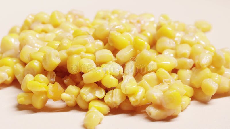 Spoiled Canned Corn with White Mold and Slime Stock Footage - Video of ...