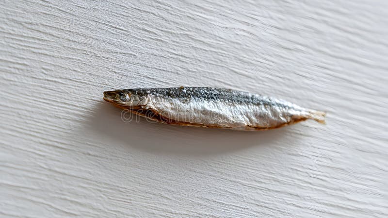 Spoiled Fish Lying on a Textured White Surface, Illustrating the Impact ...