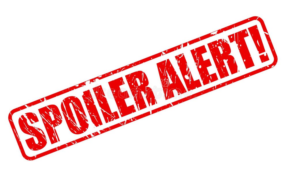 Spoiler Alert Red Stamp Text Stock Vector - Illustration of series ...