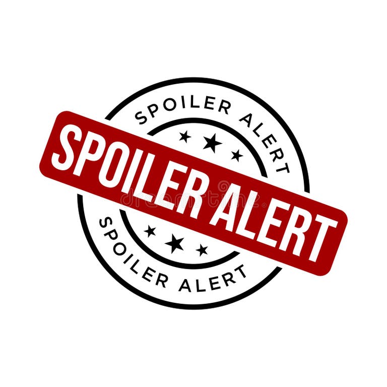 Spoiler Alert Rubber Stamp Vector Template Stock Vector - Illustration ...