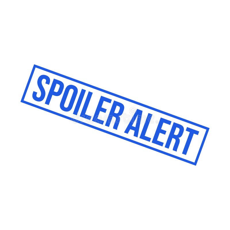 Spoiler Alert Rubber Stamp Vector Template Stock Vector - Illustration ...