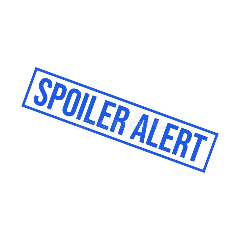 Spoiler Alert Rubber Stamp Vector Template Stock Vector - Illustration ...