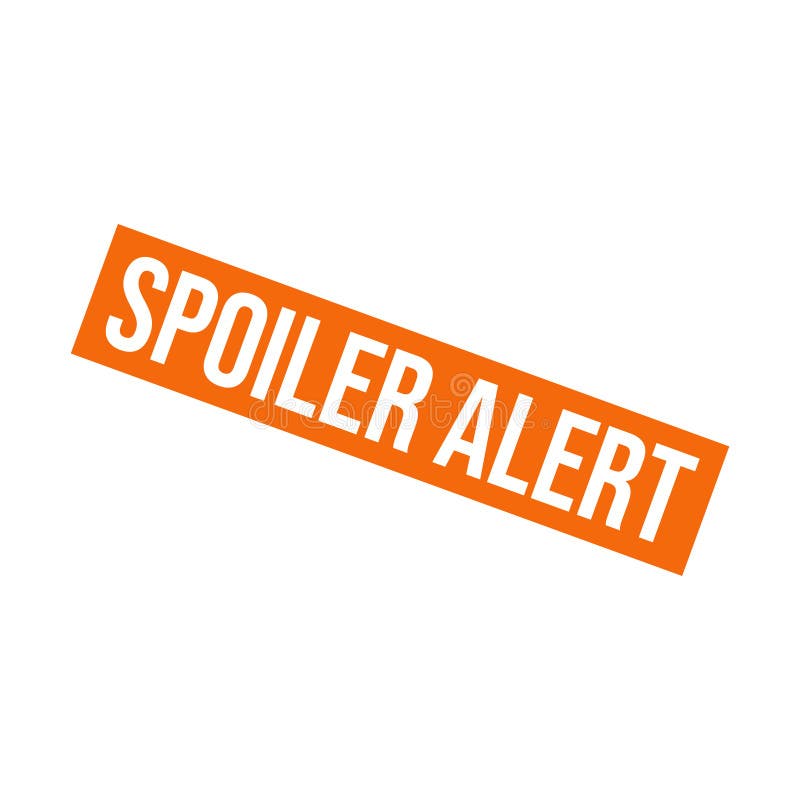 Spoiler Alert Rubber Stamp Vector Template Stock Vector - Illustration ...