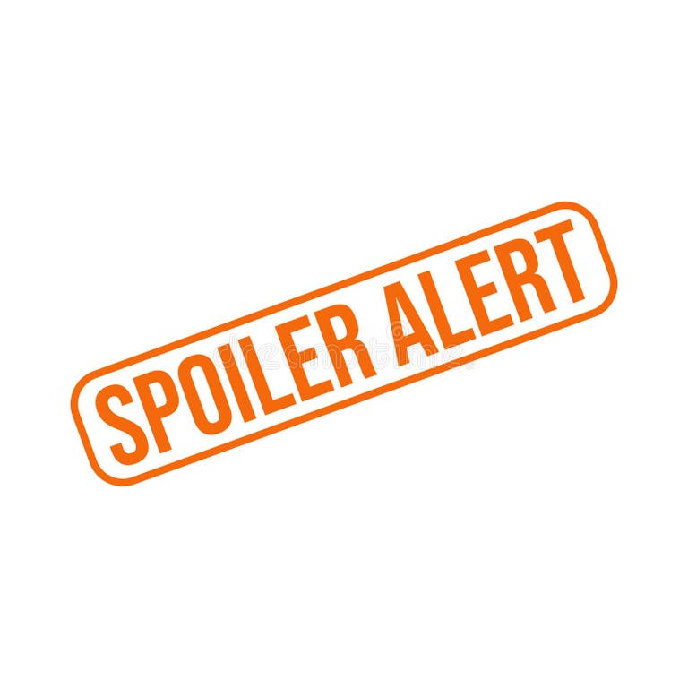 Spoiler Alert Rubber Stamp Vector Template Stock Vector - Illustration ...