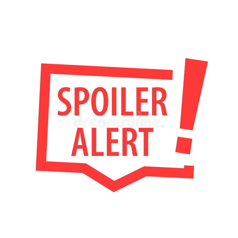 Spoiler Banner Stock Illustrations – 164 Spoiler Banner Stock ...