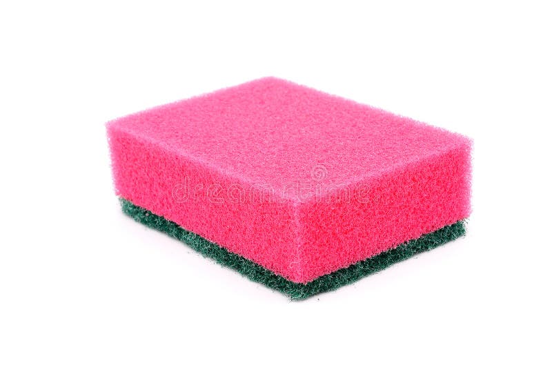 A purple square sponge stock photo. Image of absorbant - 14238724