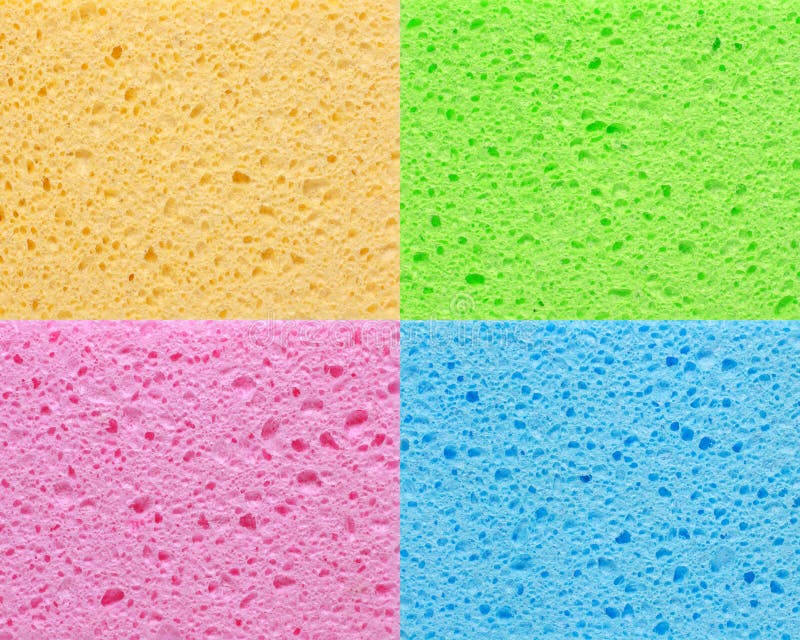 Sponge stock photo. Image of green, color, object, blue - 18925622