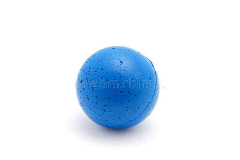 Sponge from Ball Plasticine on a Blue Background,children Game for the ...