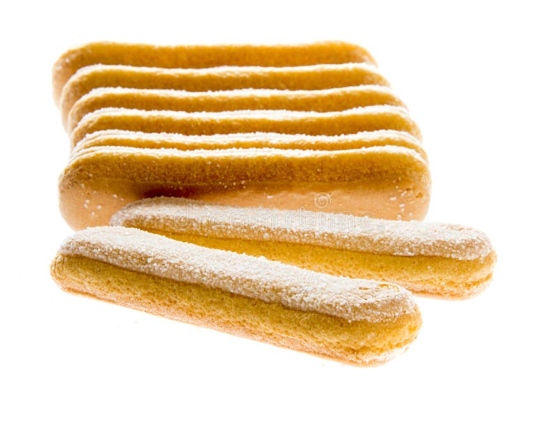 Sponge Biscuit - Ladyfinger Savoiardi Stock Image - Image of calories ...