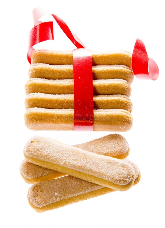 Sponge Biscuit - Ladyfinger Savoiardi Stock Image - Image of calories ...