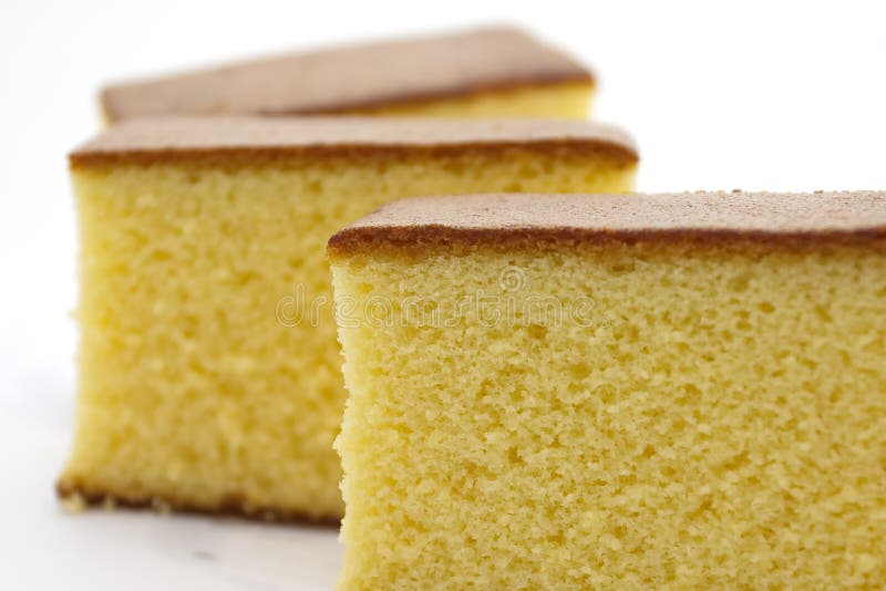 Sponge cake stock image. Image of sweet, coated, portion - 27070567