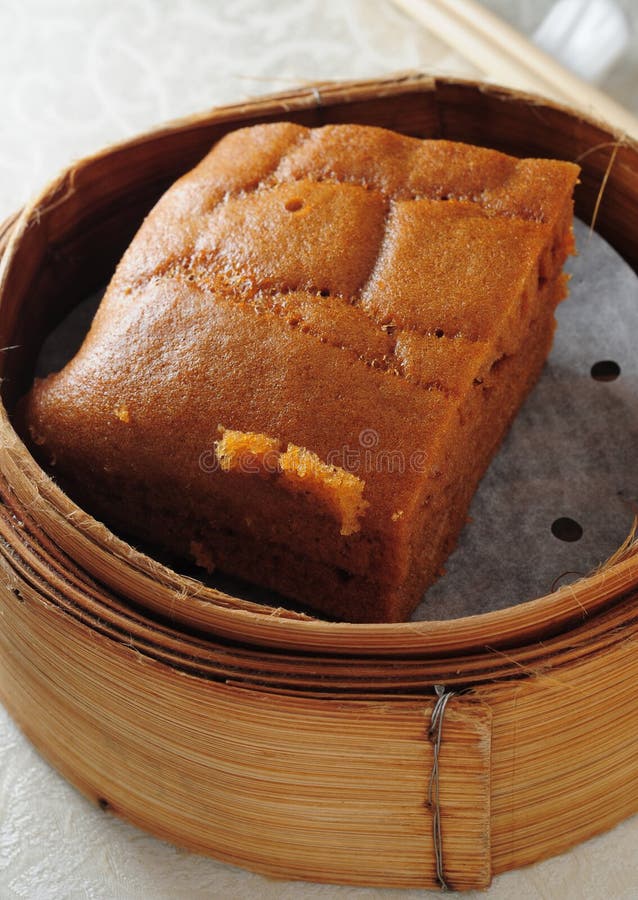 Dim Sum Sponge Cake stock image. Image of chopstick, closeup - 32302011