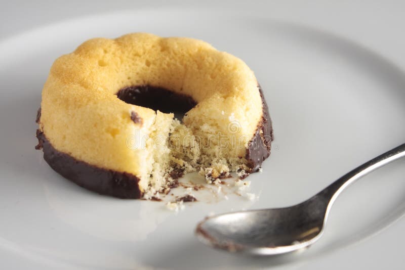 Sponge cake ring stock photo. Image of sponge, food, crockery - 33539406