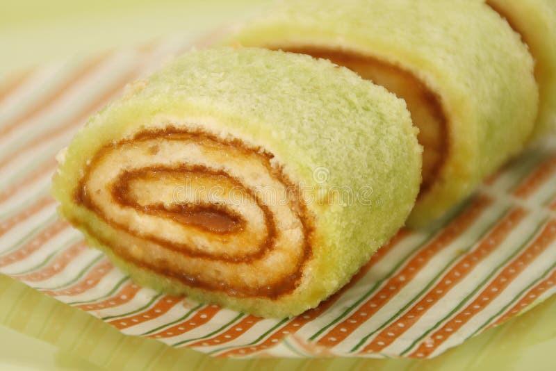 Sponge cake roll stock image. Image of design, sweet - 35324567