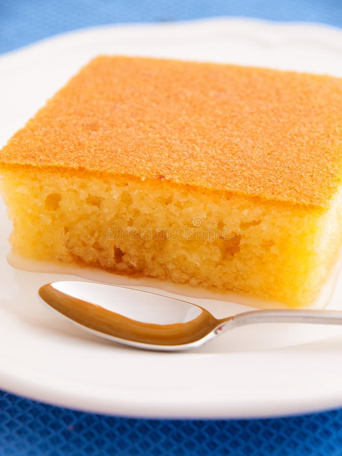 Sponge cake stock photo. Image of yellow, sponge, syrup - 76722204