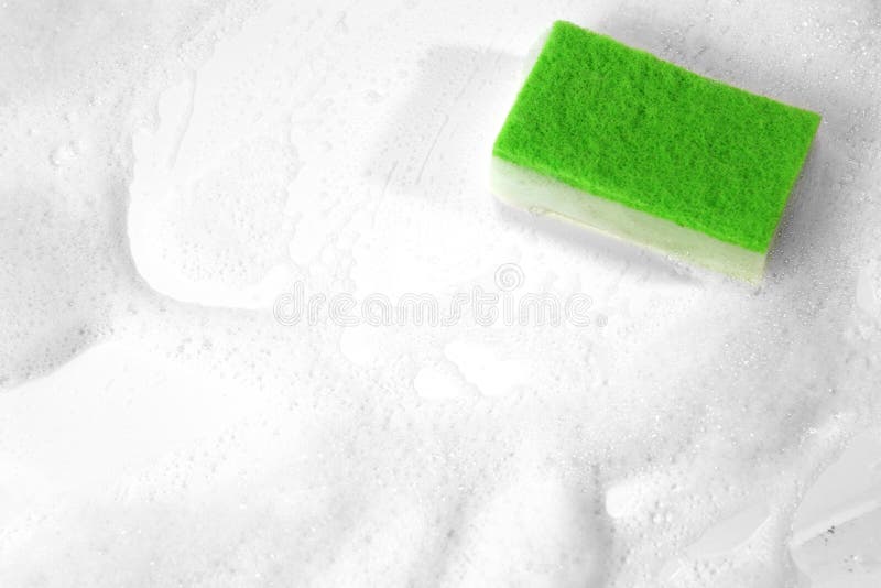 Sponge Cleaning stock image. Image of washing, white - 22448361