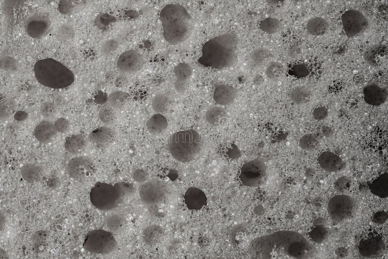 Sponge Detail Texture, Sponge Texture Closeup Background. Cellulose ...