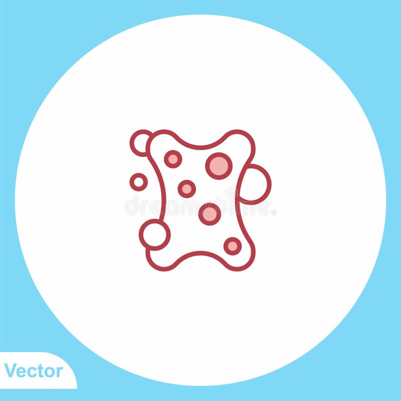 Sponge Flat Vector Icon Sign Symbol Stock Illustration - Illustration ...