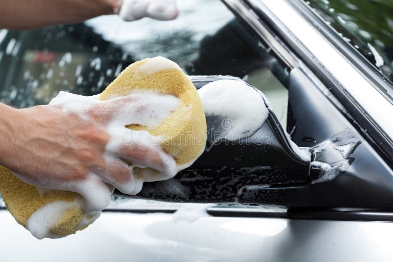 Sponge full of foam stock image. Image of black, horizontal - 45770965