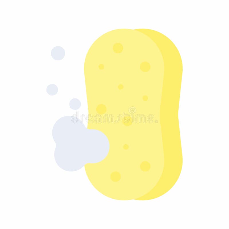 Sponge icon vector image. stock vector. Illustration of icon - 341770332