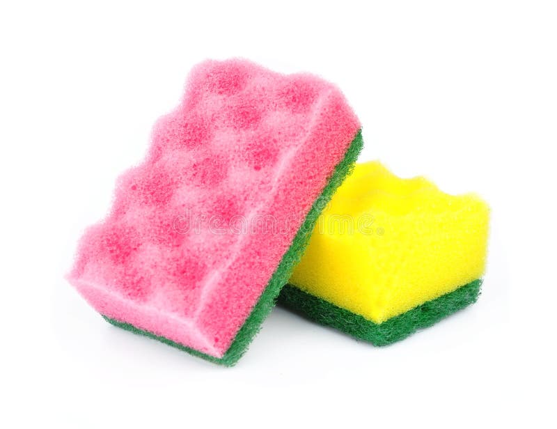 Sponge. Means for cleaning stock image. Image of chemical - 30782715
