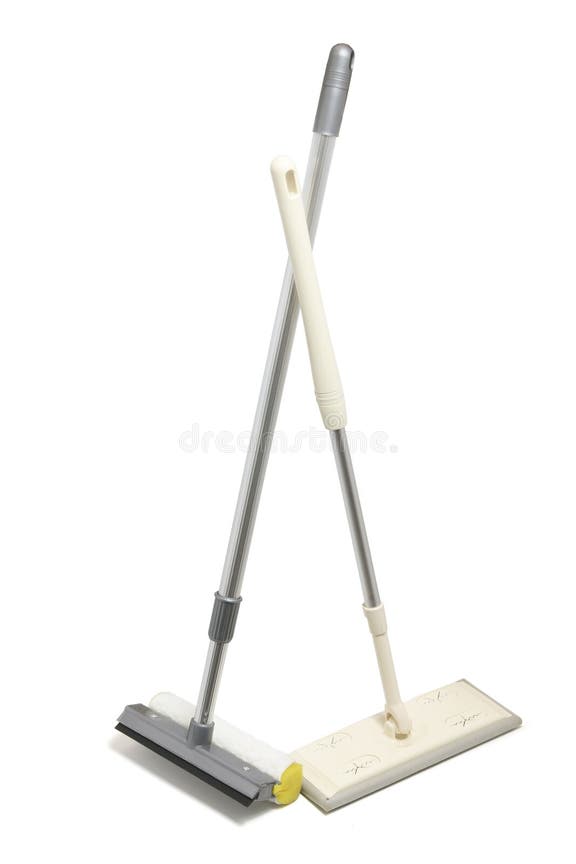 Sponge and Mops stock image. Image of isolated, chore - 19876953