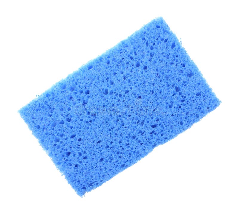 Sponge Super Absorbent Blue Stock Photo - Image of super, blue: 30730398