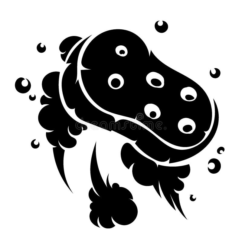 Sponge. Vector Illustration Decorative Design Stock Vector ...
