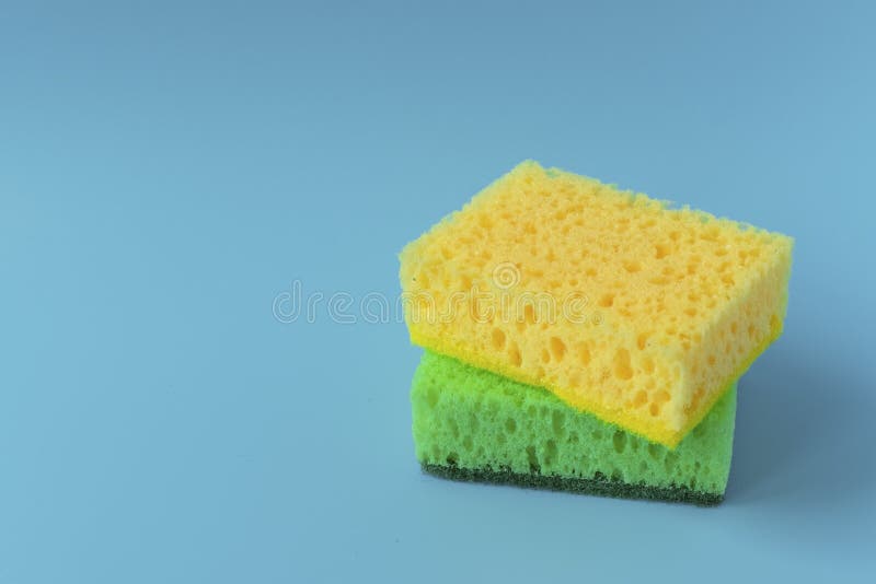 Sponge for Washing Dishes. Detergent for Washing Dishes Stock Image ...