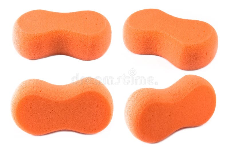 Sponge on white background stock image. Image of sponge - 44862601