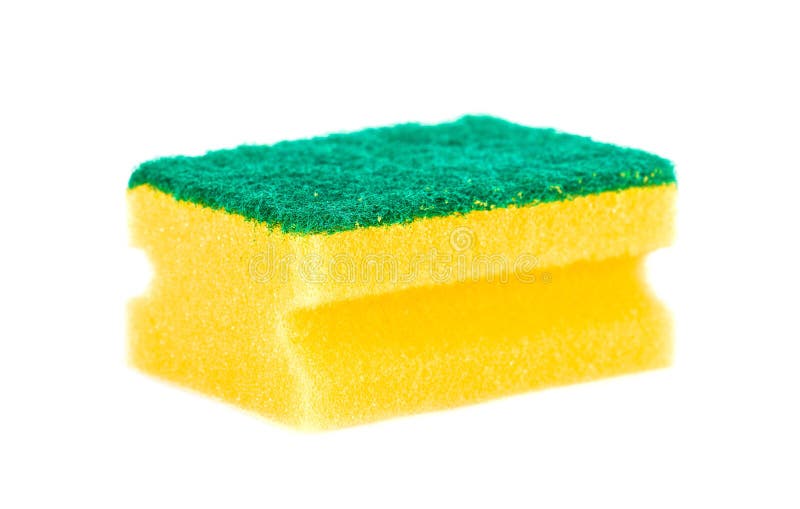 Spons stock afbeelding. Image of spons, schoon, geel - 66639743