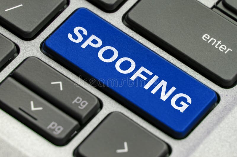 Spoofing Text on Keyboard Showcasing Threats of Impersonation in ...