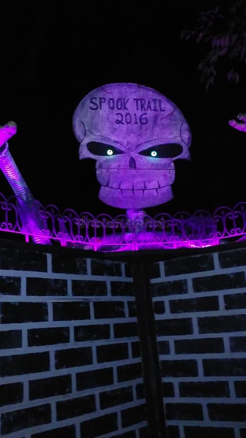 Spook trail editorial image. Image of trail, halloween - 79232485