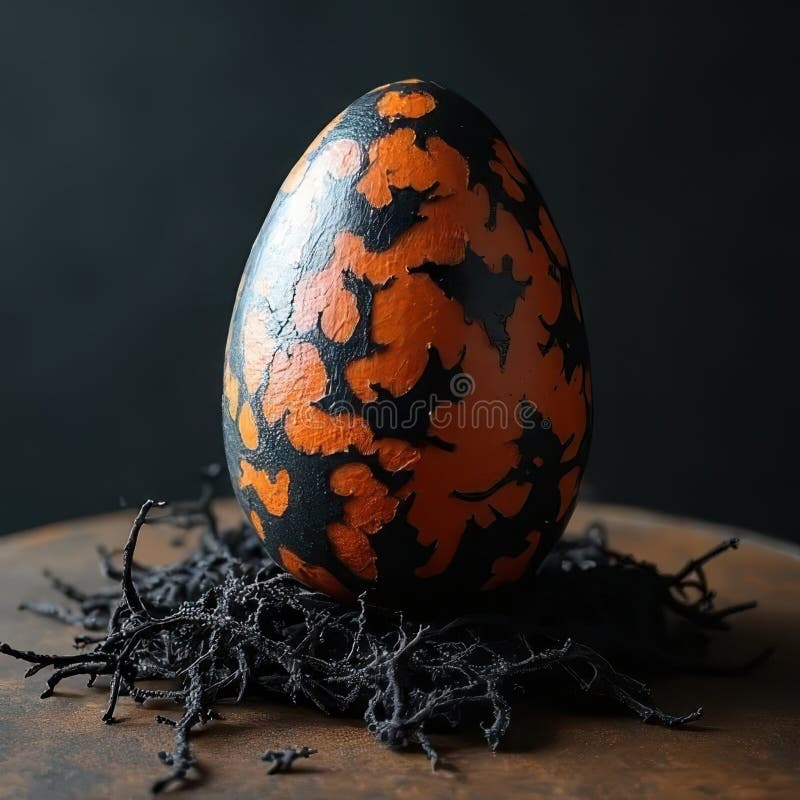 Spooky Easter Eggs - a Gothic Twist on Traditional Decorations Stock ...
