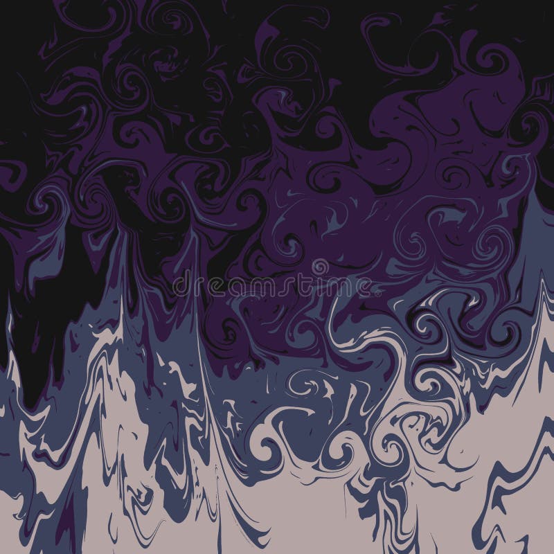 Spooky Fire Grey Purple Abstract Background with Liquid and Marble ...